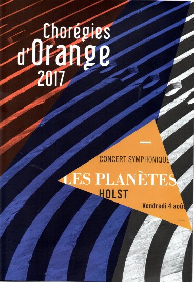 Les Planètes de Holst, Chorégies 2017