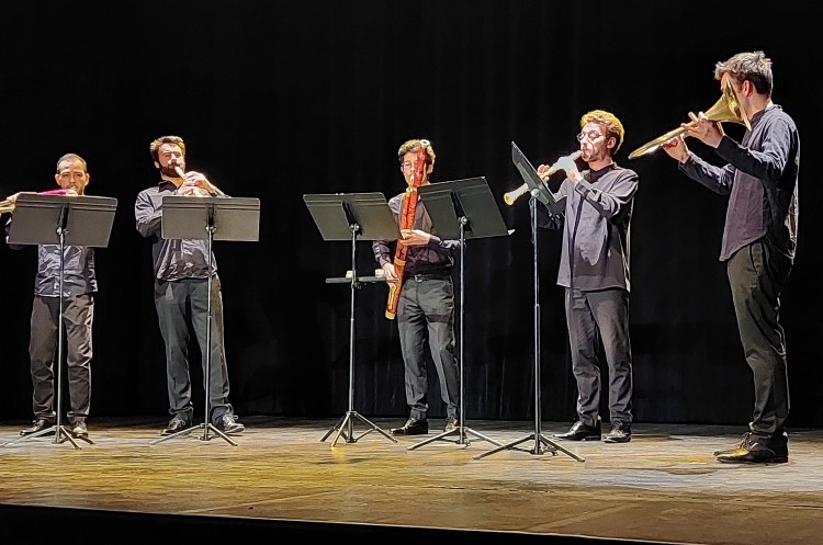 Ensemble Sarbacanes, à Apt (10-04-2023)