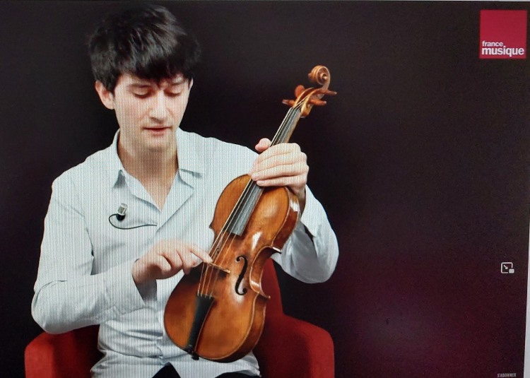 Entretien avec Théotime Langlois de Swarte, violon (juin 2023)