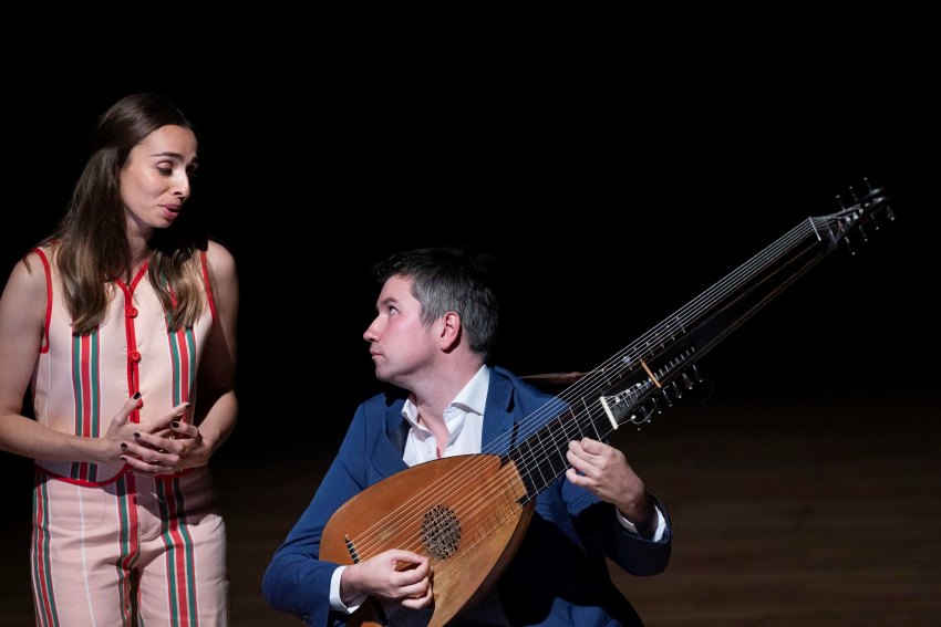 Récital de Lea Desandre et Thomas Dunford à Aix-en-Provence (08-07-2024)
